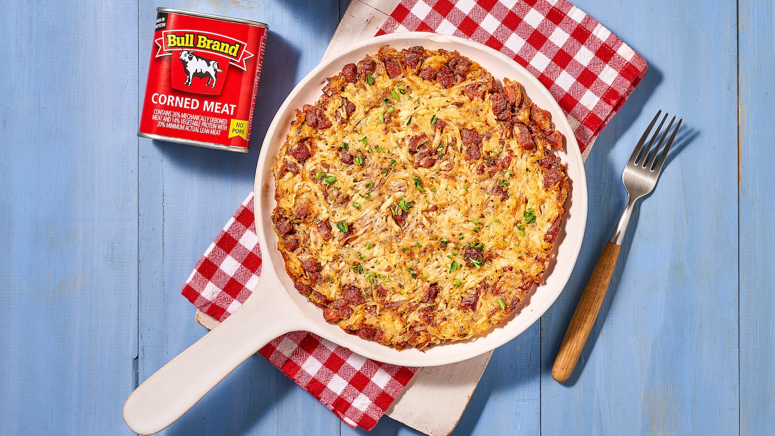 Bull Brand Corned Meat Potato Rosti - Bull Brand