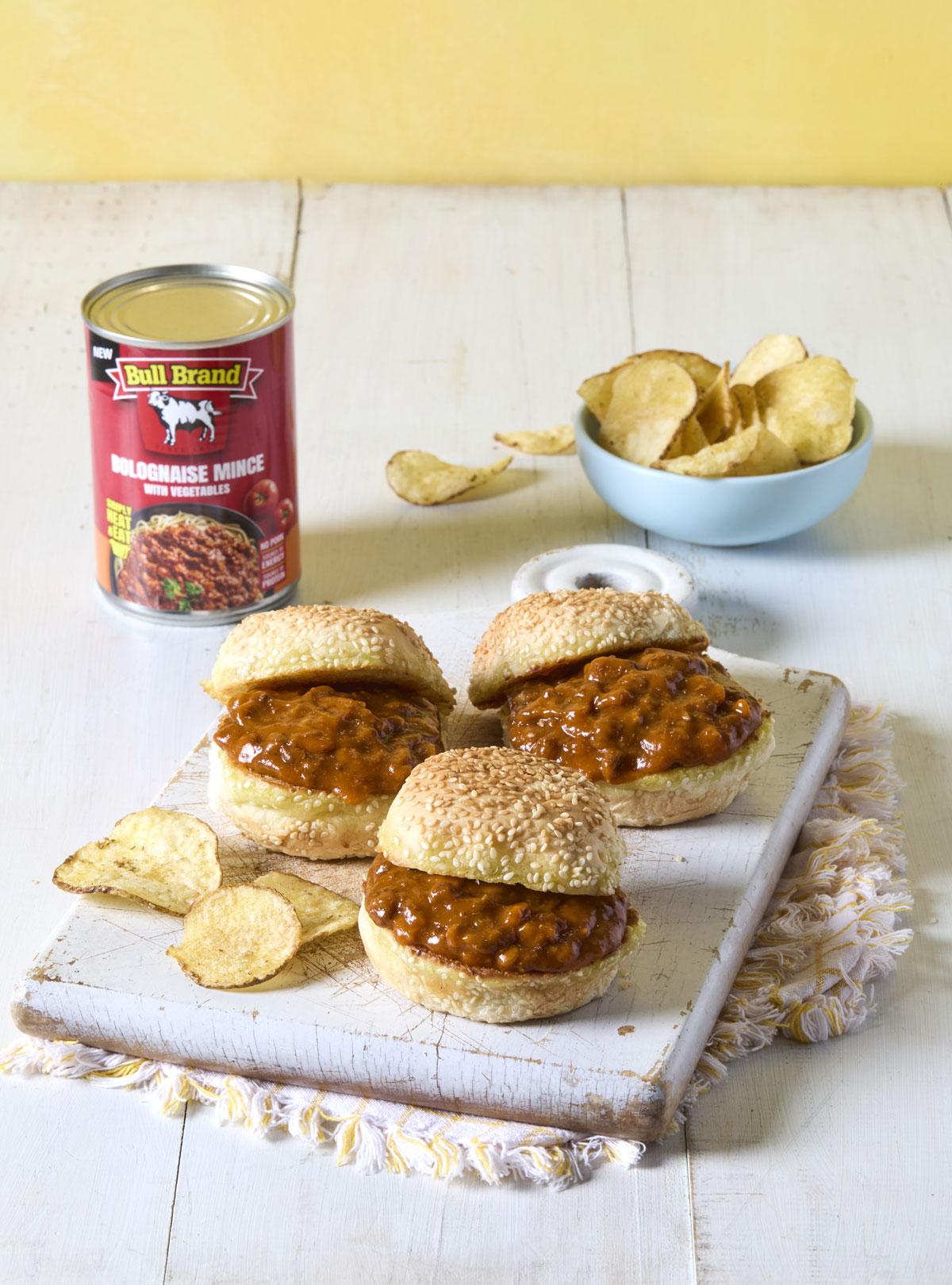 Bolognaise Burger Sliders - Bull Brand