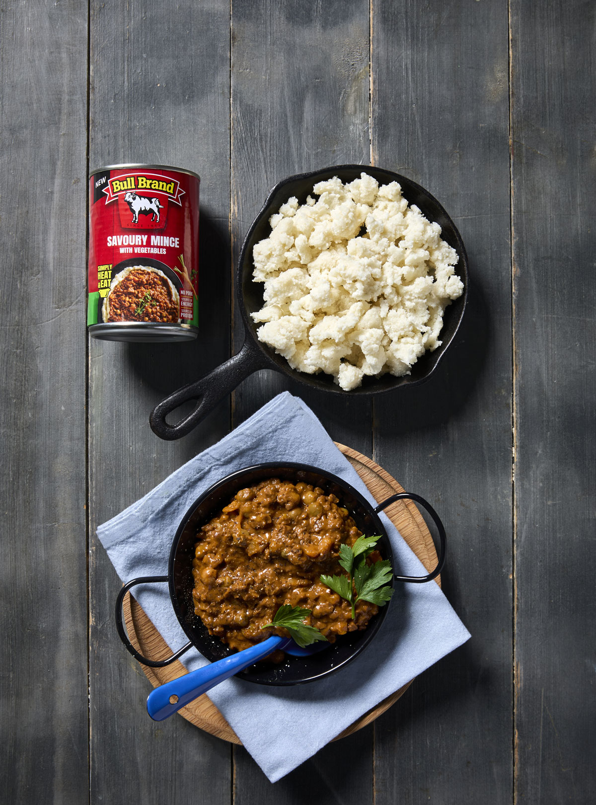 Savoury Mince and Phutu - Bull Brand